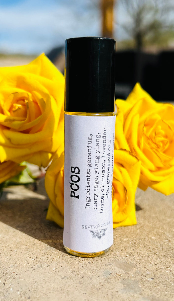 PCOS Polycystic Ovarian Syndrome Essential Oil Topical Roller Blend 10 ...
