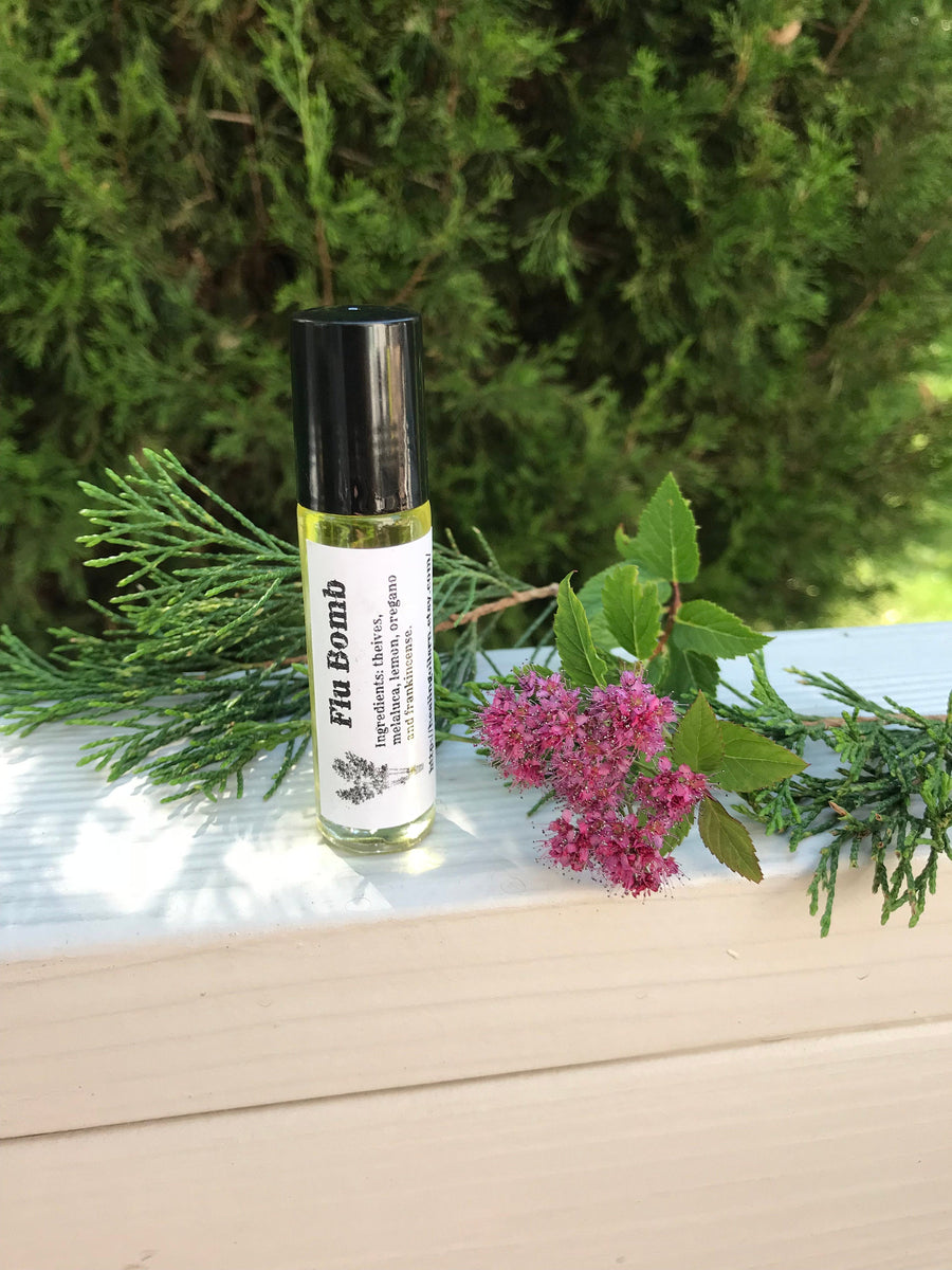 Flu Bomb essential oil roller topical blend 10ml – HealingoilsRN LLC