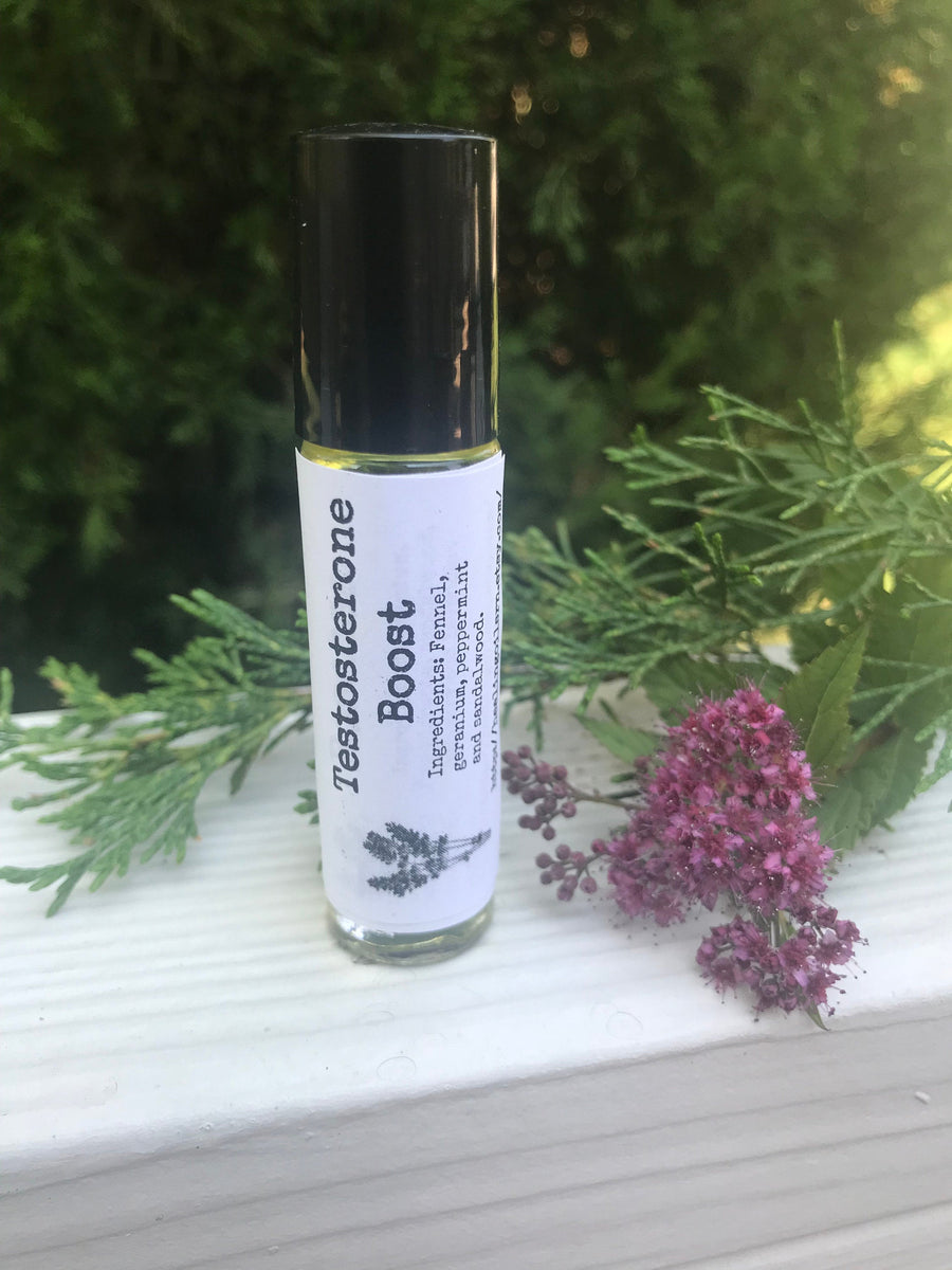 Testosterone Boost Essential Oil Roller Bottle Blend 10 ml ...