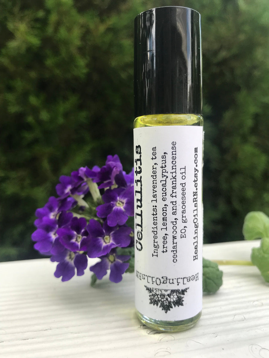 Cellulitis Essential Oil Roller Roll-on Blend 10 ml – HealingoilsRN LLC